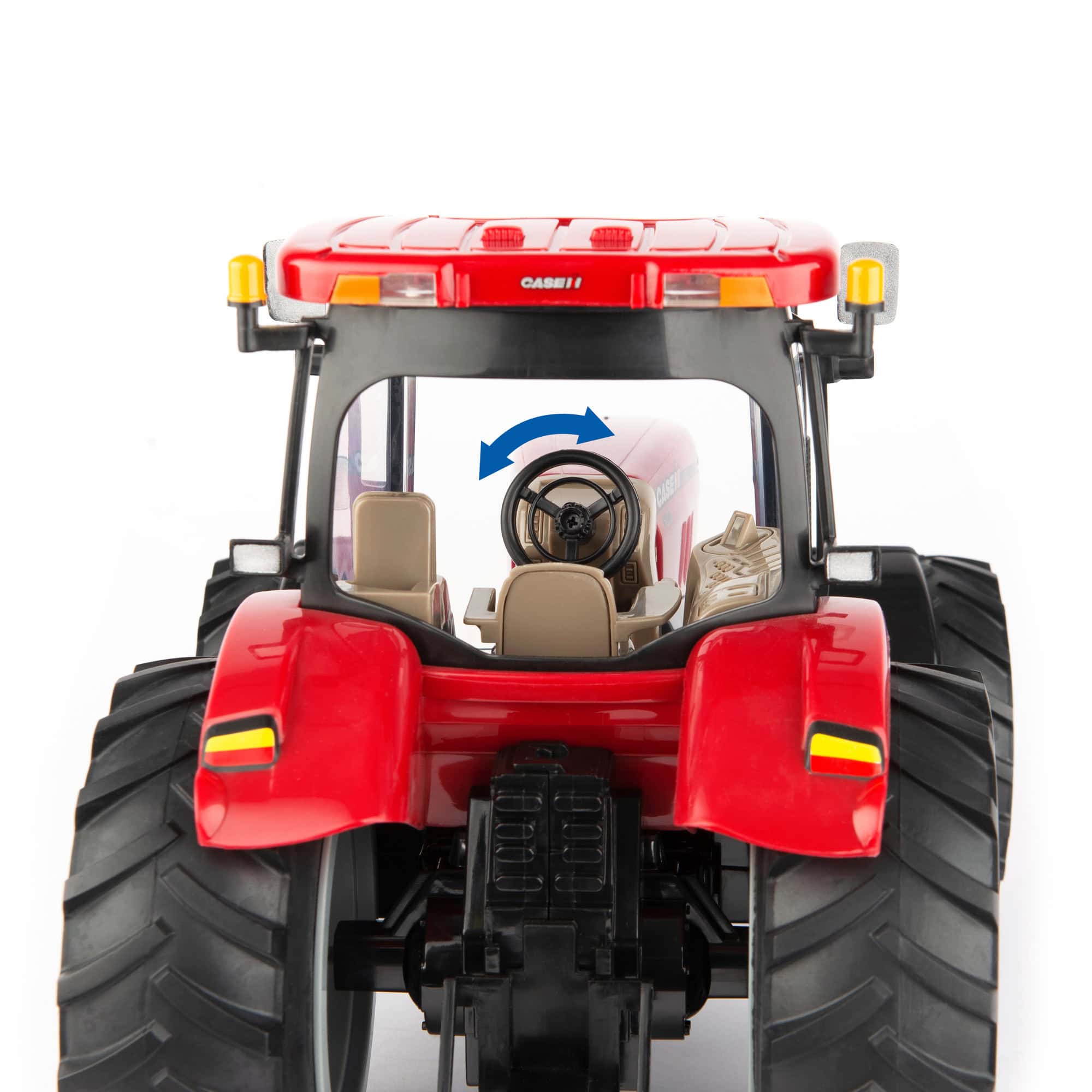 1/16 Case IH Puma 180 Tractor & Red J&M 875 Grain Cart Set, ERTL Big F ...
