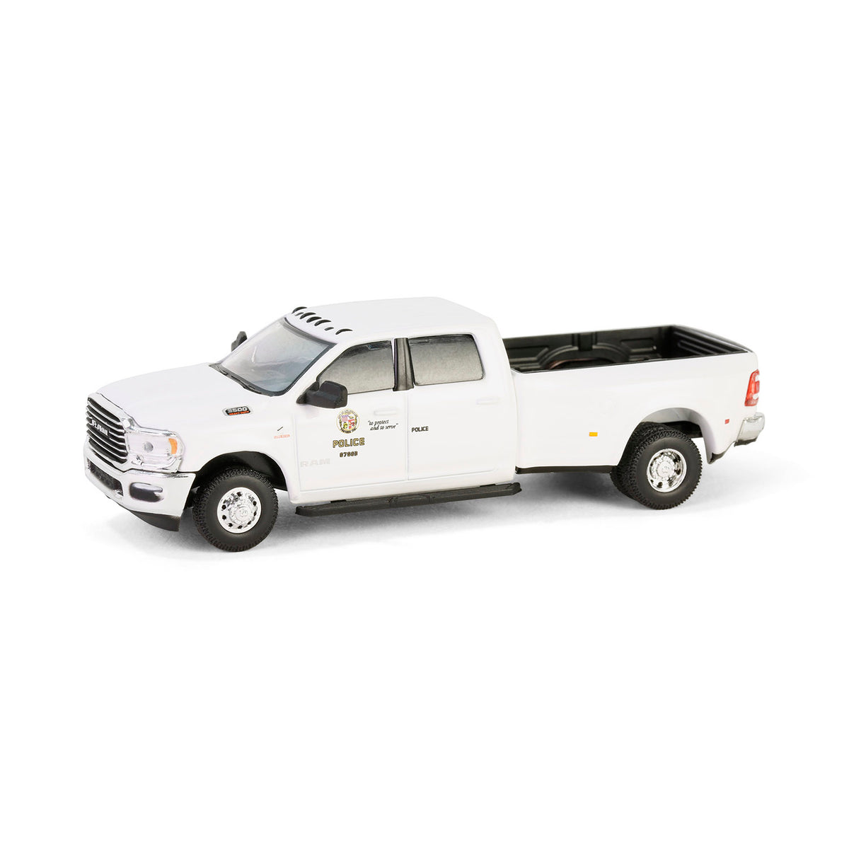 1/64 2023 Ram 3500 Laramie Dually, Los Angeles Police Department, Dual ...