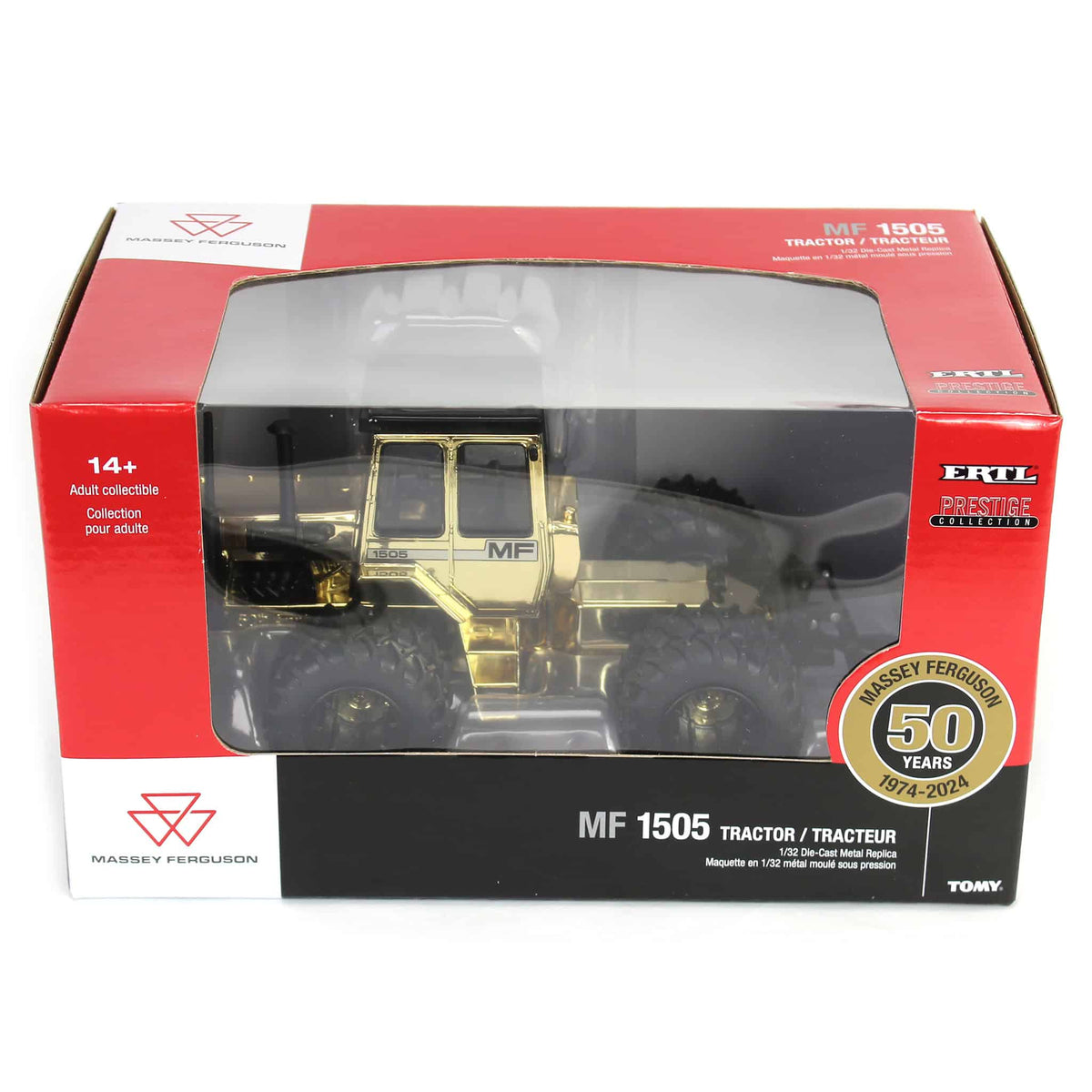 Gold Chrome Chase Unit ~ 1/32 Massey Ferguson 1505, 50th Anniversary E — Outback Toys