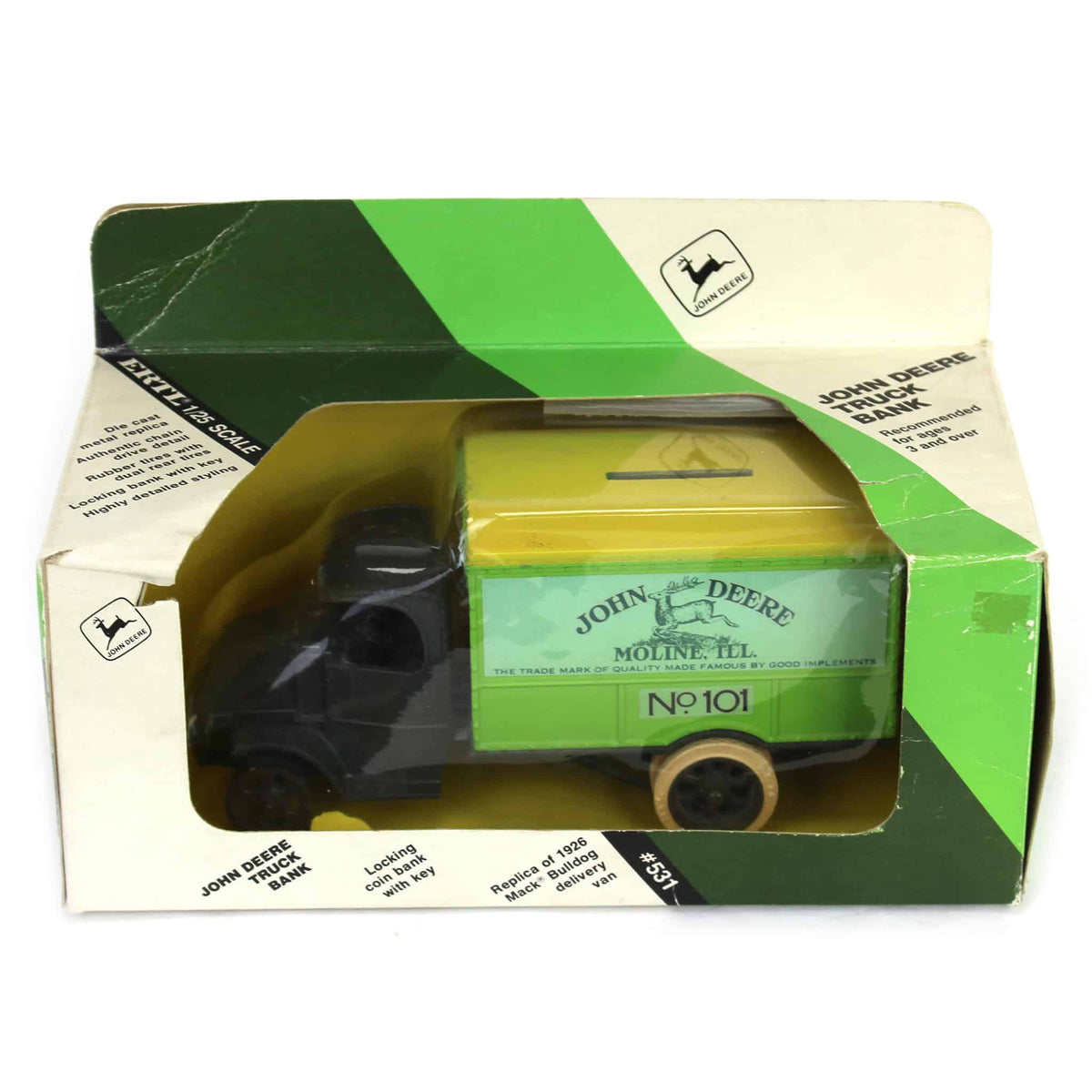 (B&D) 1/25 Mack Bulldog 1926 Delivery Van, #1 in John Deere Bank Serie ...