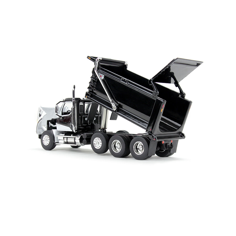 1/64 Black Western Star 49X with Ox Bodies Dump & Beaver Tail Trailer ...