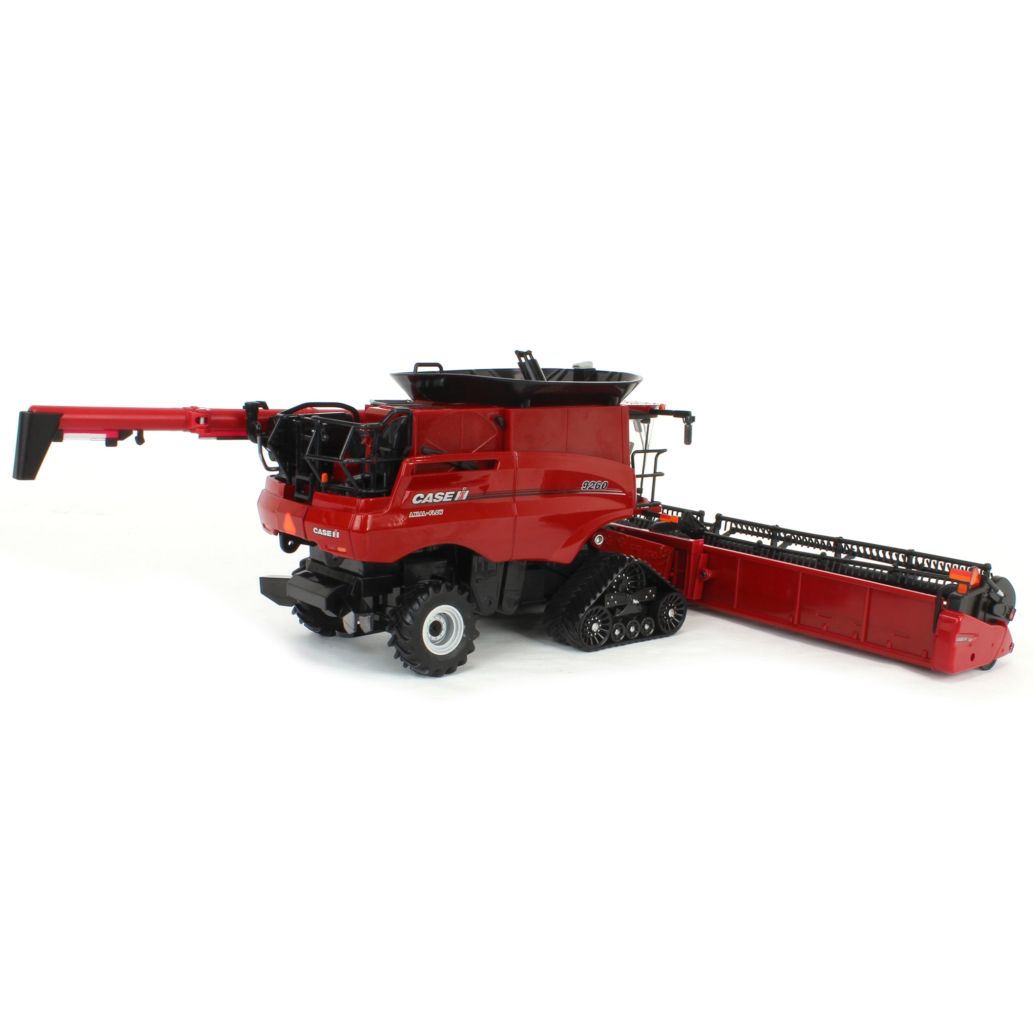 1/32 Case IH Axial-Flow 9260 Tracked Combine with Corn & Grain Heads ...