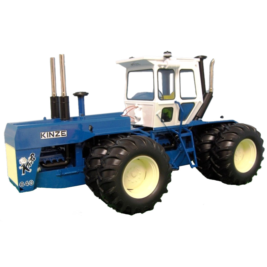 1/16 Kinze 640 "Big Blue" 4WD Tractor with Duals — Outback Toys