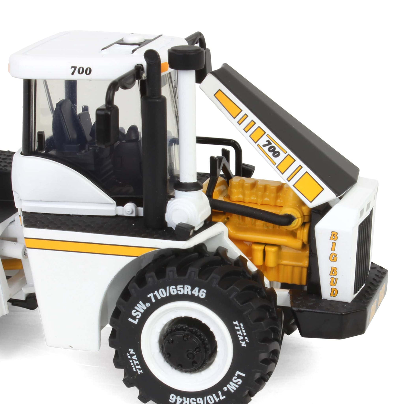 Las Vegas White CE Version ~ 1/64 Big Bud 700 Tractor with Titan Goody ...