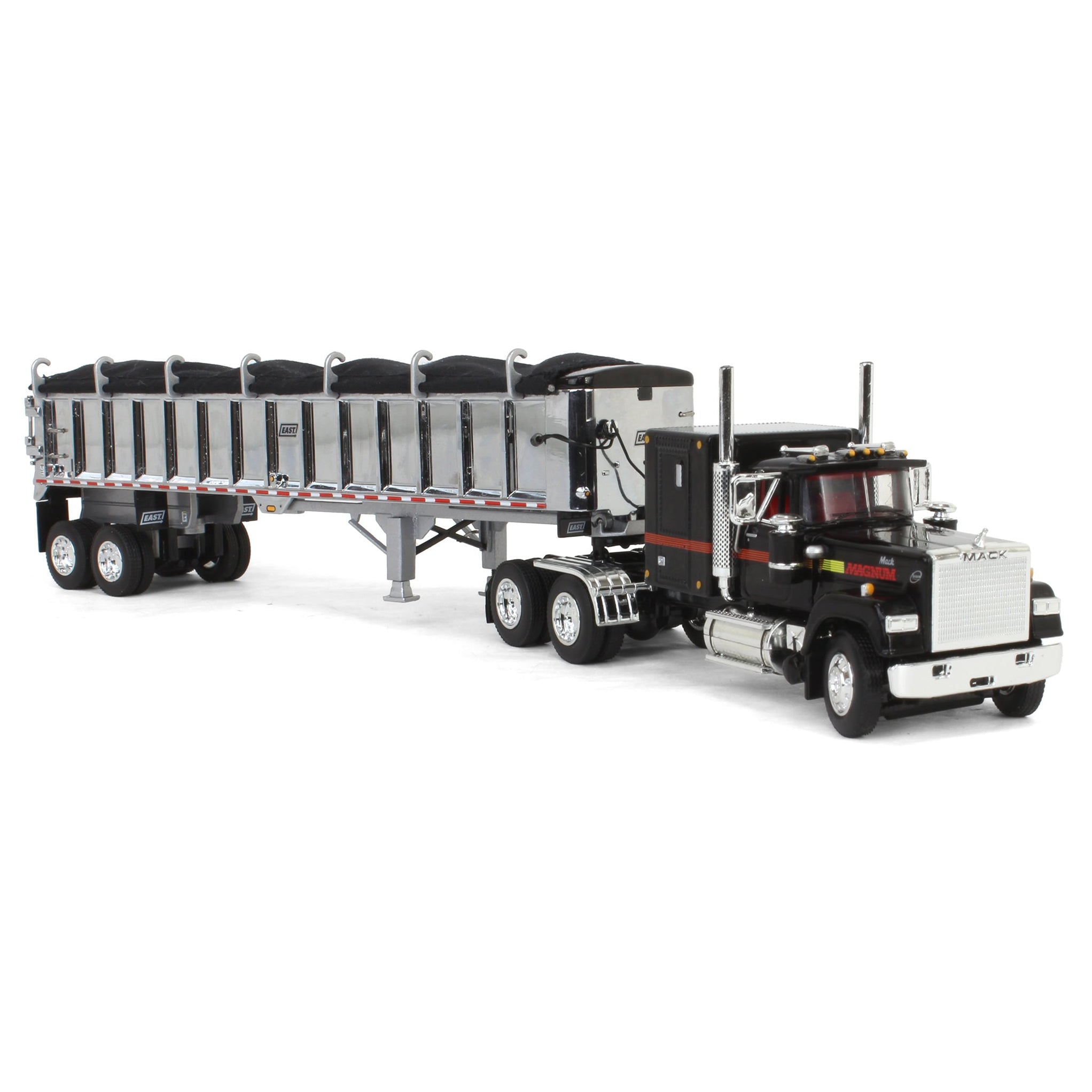 1/64 Mack Super-Liner Magnum with East End Dump Trailer, Mack 125th An ...
