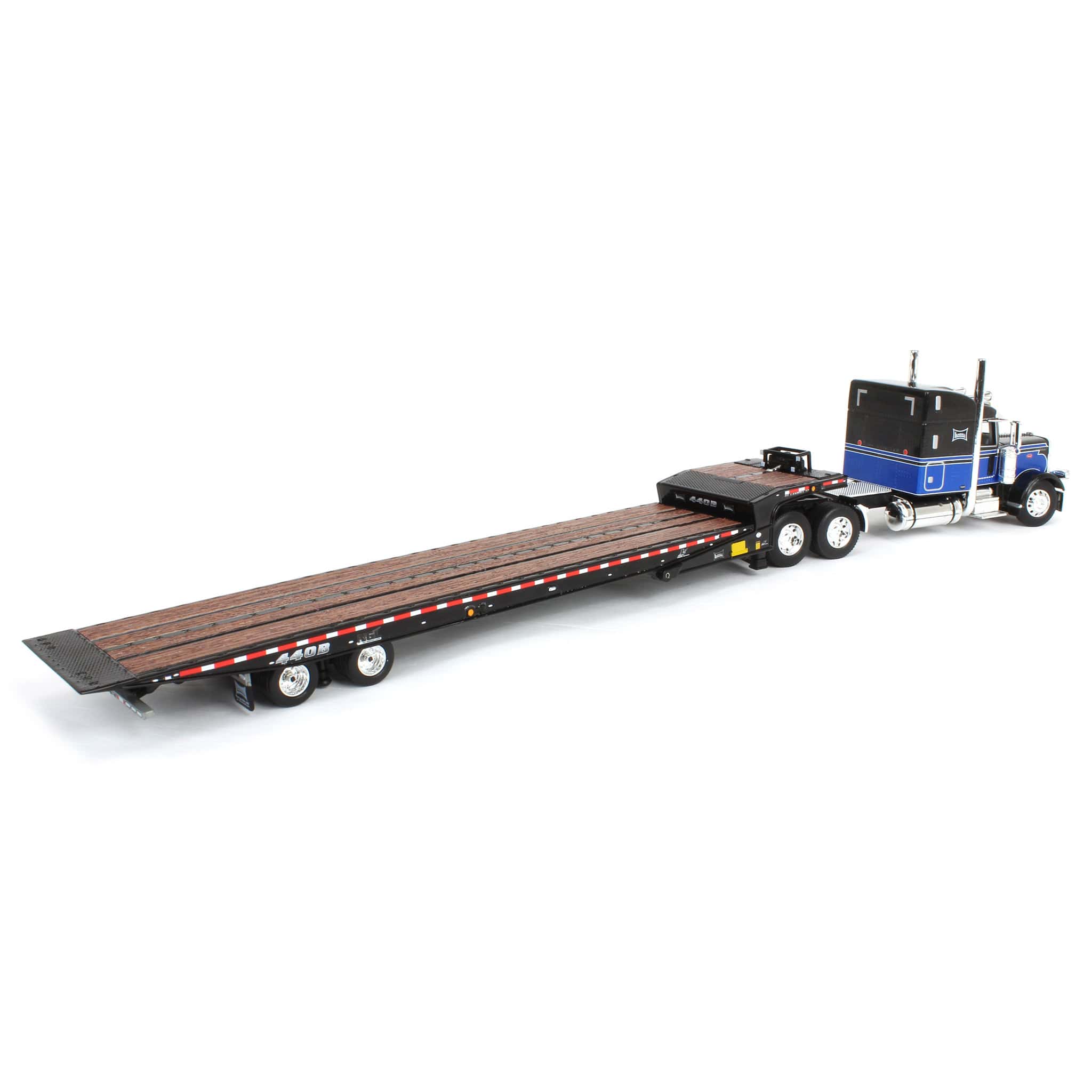 1/64 Peterbilt 389 with Landoll 440 Series Traveling Axle Trailer, Lan ...