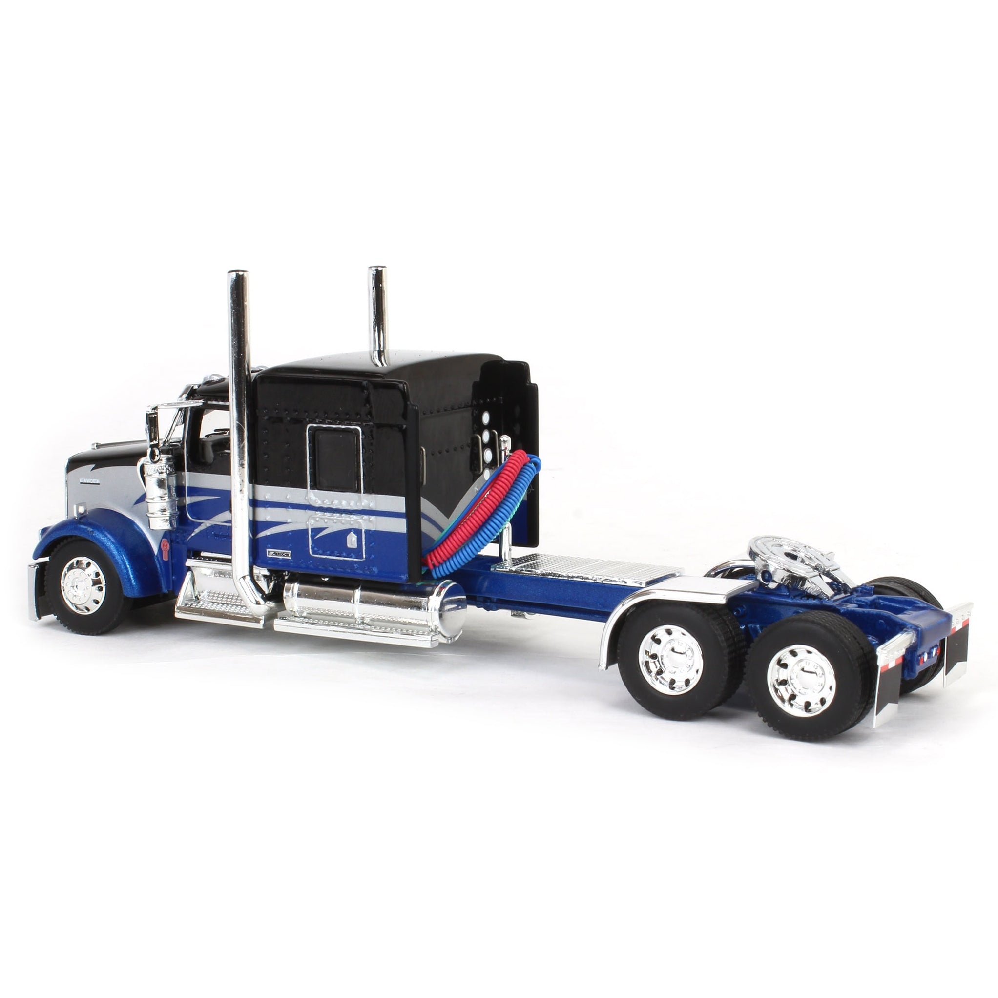 1/64 Kenworth W900L with 72in Aerocab Sleeper & Brenner Tanker, Blue ...