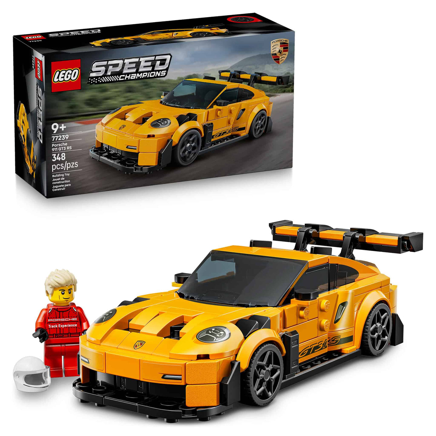 LEGO® Speed Champions Porche 911 GT3 RS Super Car, 348 Pieces — Outback ...