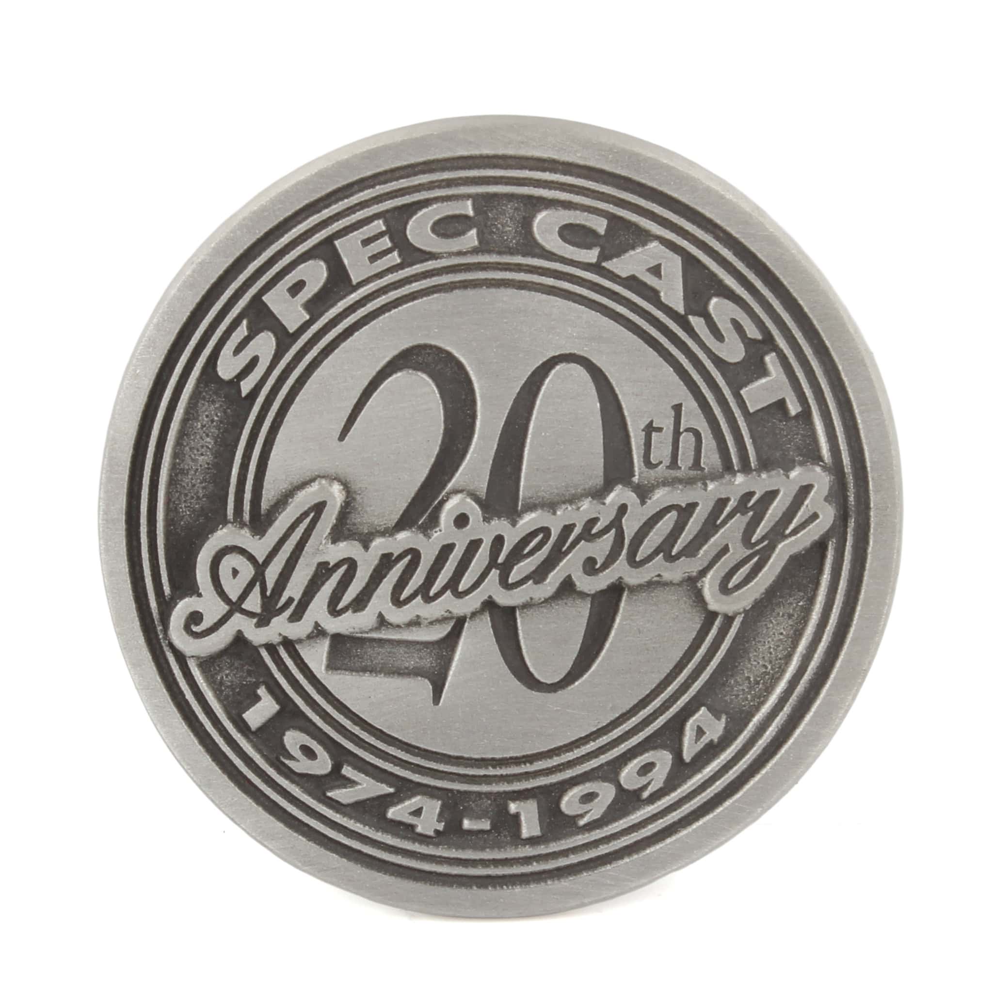 1994 SpecCast 20th Anniversary LE Pewter Belt Buckle — Outback Toys