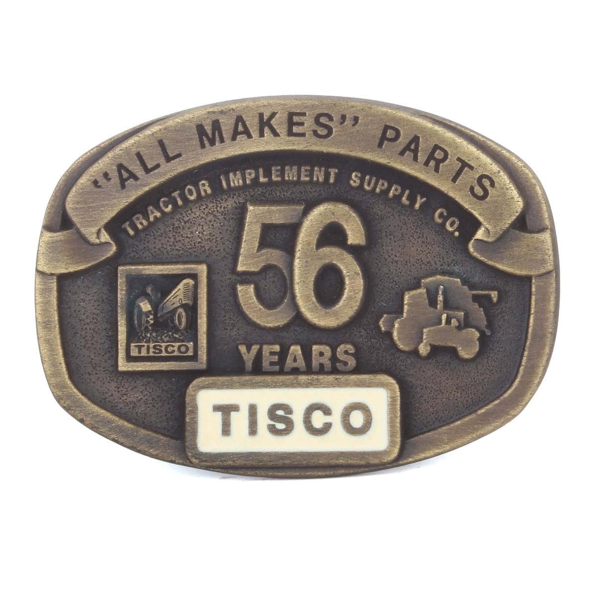1993 TISCO Tractor Implement Supply Co 56 years LE Belt Buckle by Spec ...
