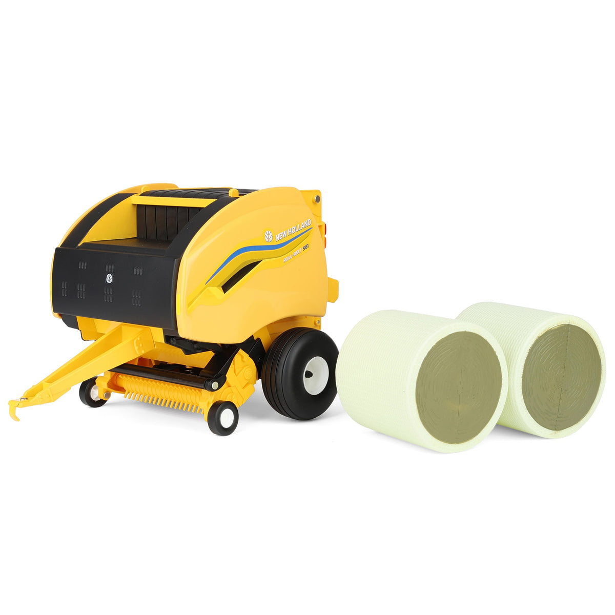 1/16 New Holland 561 Roll-Belt Baler with 2 Round Bales by ERTL ...