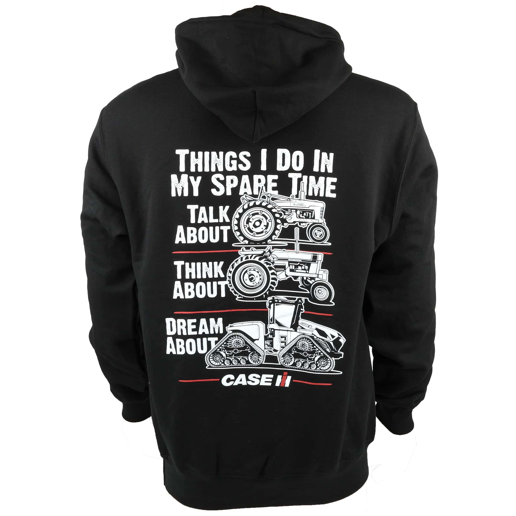 Adult Case IH Things I Do in My Spare Time Hooded Sweatshirt — Outback Toys