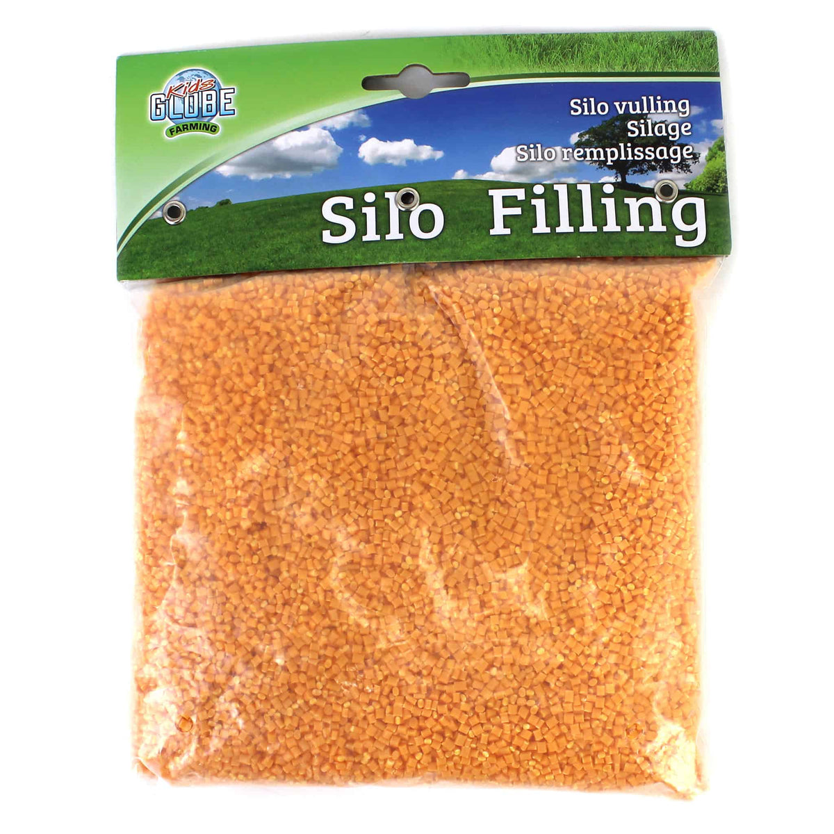 Plastic Corn-Colored Silo Filling Pieces, 1 Pound Bag — Outback Toys