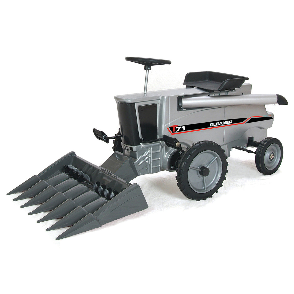 Gleaner T71 Pedal Combine with Corn Head, Made in the USA by Scale Mod ...