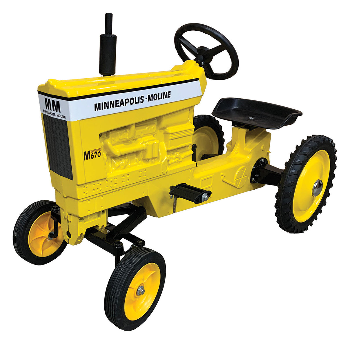 Minneapolis Moline M670 Wide Front Pedal Tractor, Made in the USA ...