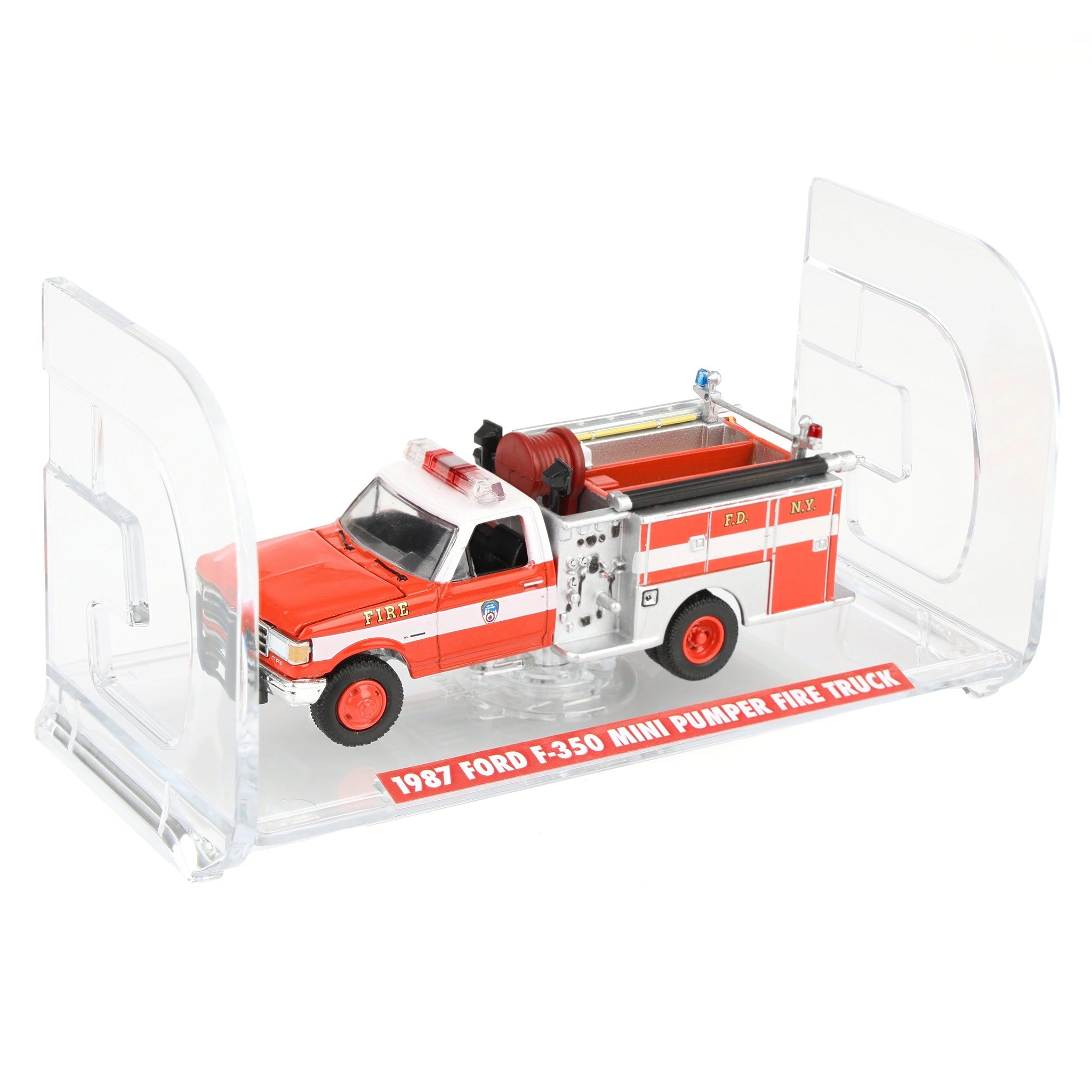 1/64 1987 Ford F-350 Mini Pumper Fire Truck, FDNY 160th Anniversary, H ...