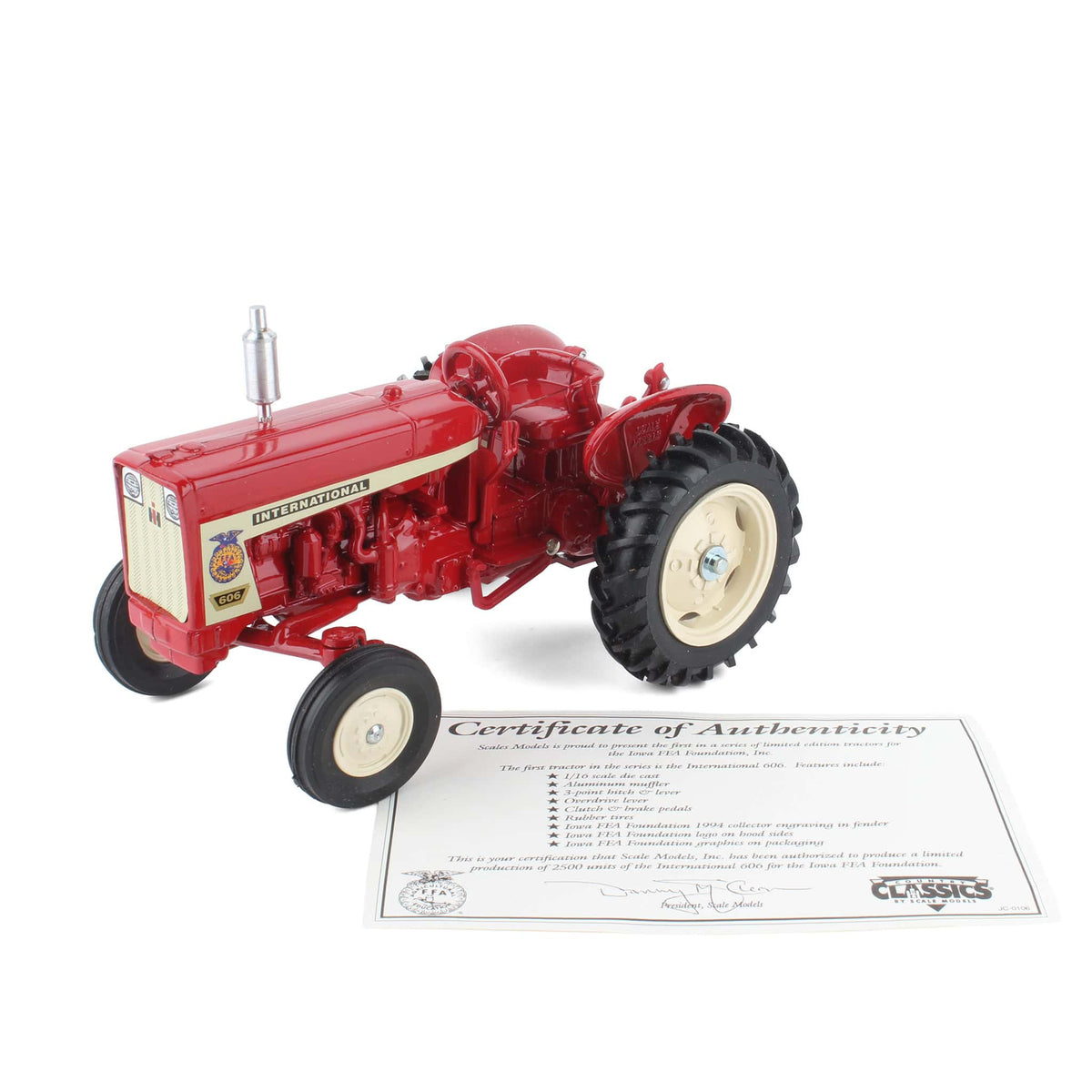 1/16 International Harvester 606 Tractor, 1994 Iowa FFA Fourth Edition ...
