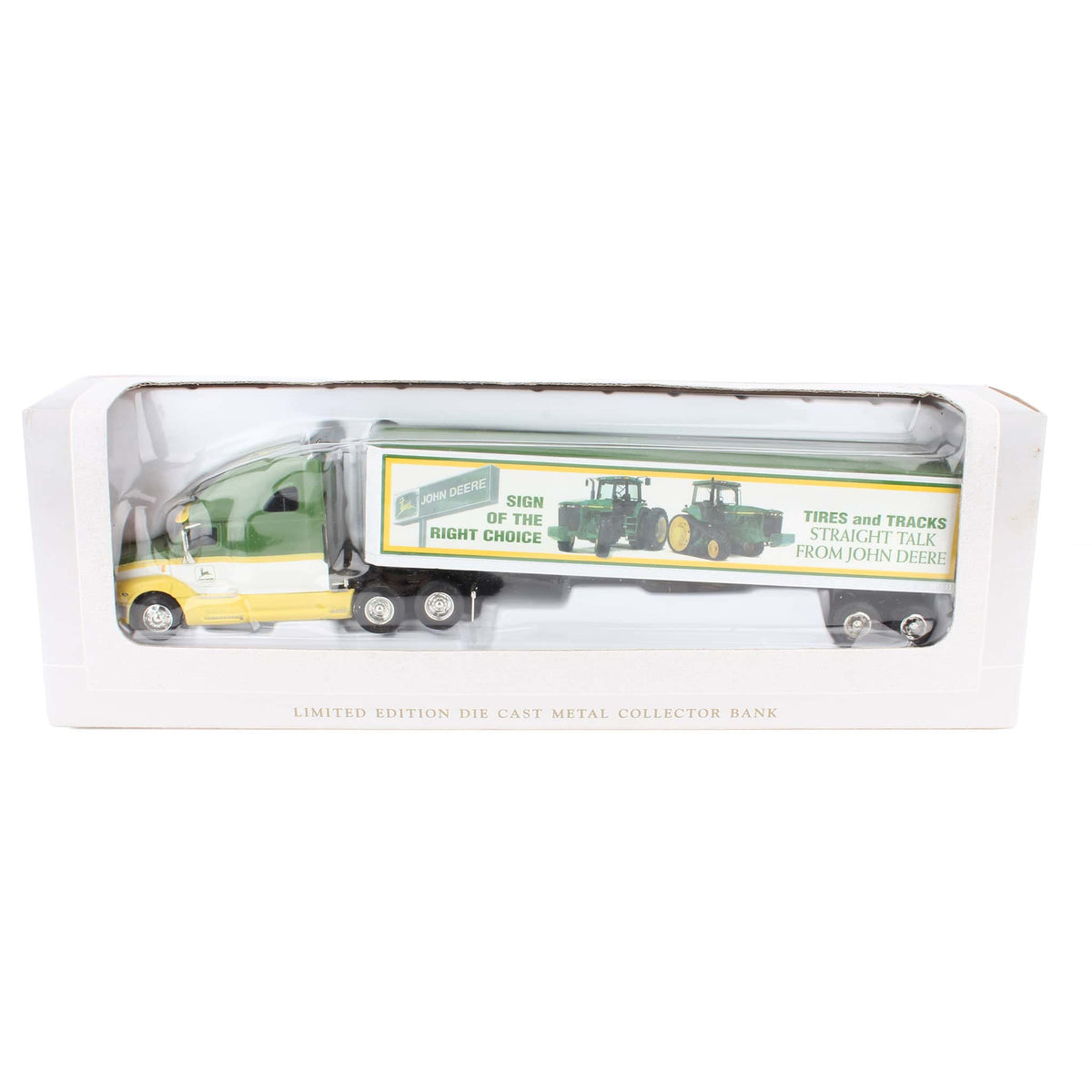 1/64 John Deere Freightliner C120 Semi with Sign of the Right Choice B ...