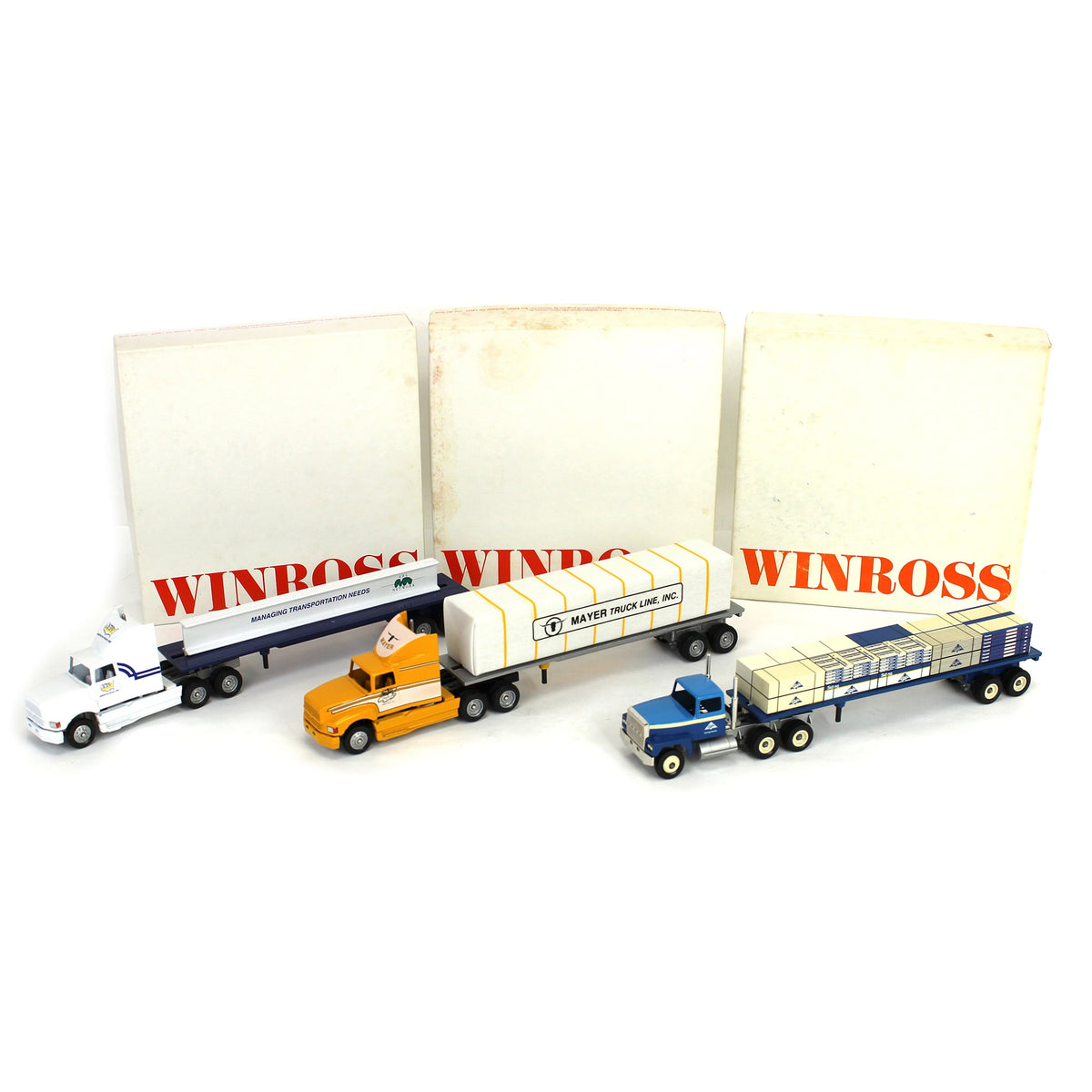 Lot of (3) 1/64 WINROSS Semi Trucks — Outback Toys
