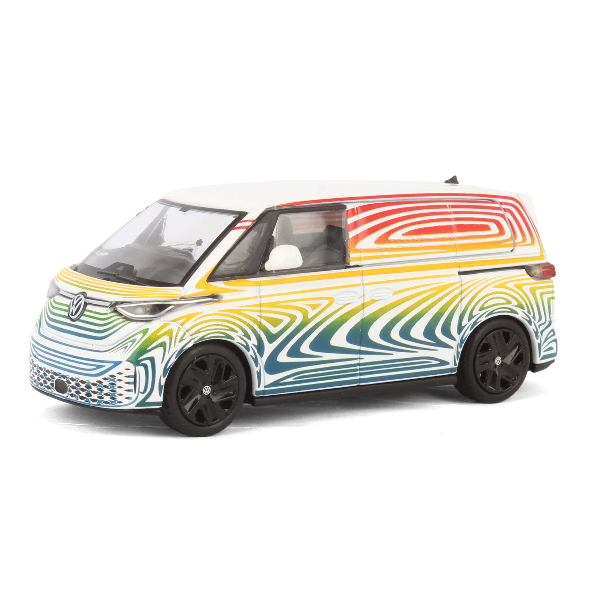 1/64 Mini GT Volkswagen ID Buzz Prototype, Rainbow Edition — Outback Toys