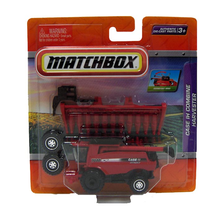 1/87 Case IH 7088 Diecast Combine by Matchbox — Outback Toys