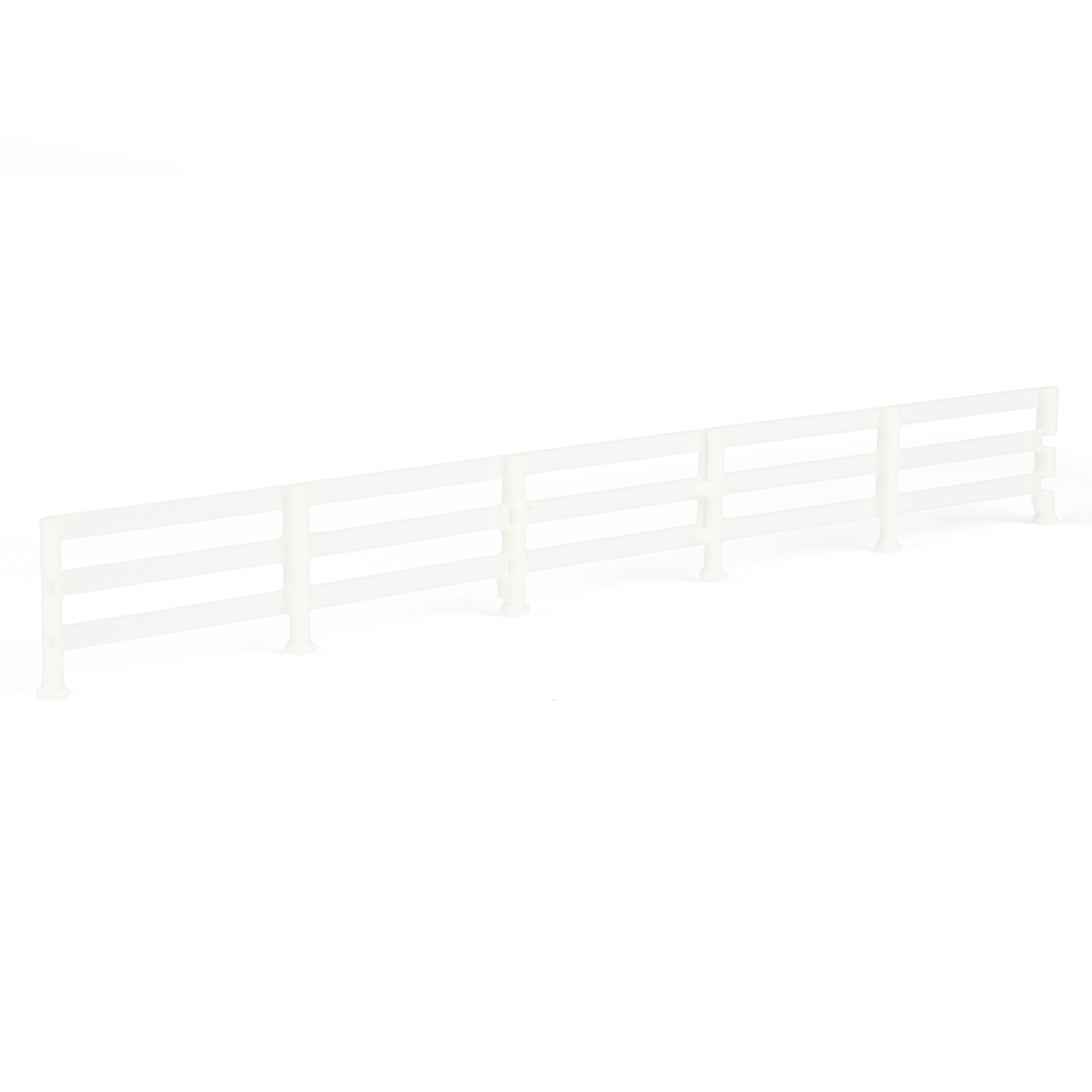 1/64 White-Painted Look Fencing 6-Pack with Gate by REVD Toys, 3D Prin ...