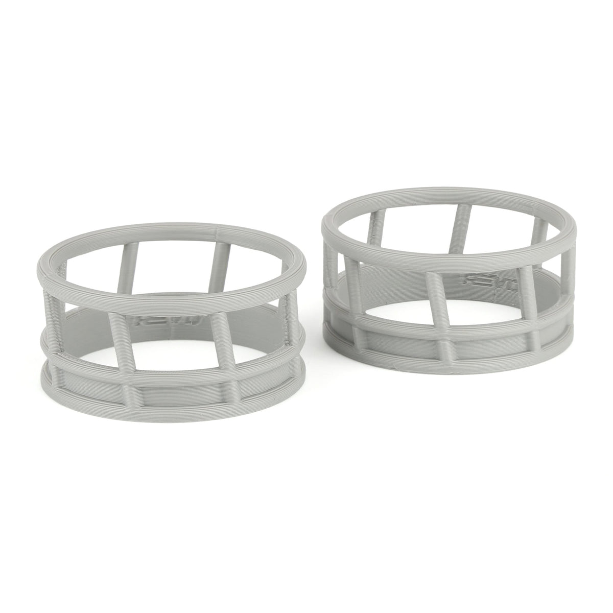 1/64 Gray Round Bale Hay Feeder 2-Pack by REVD Toys, 3D Printed ...
