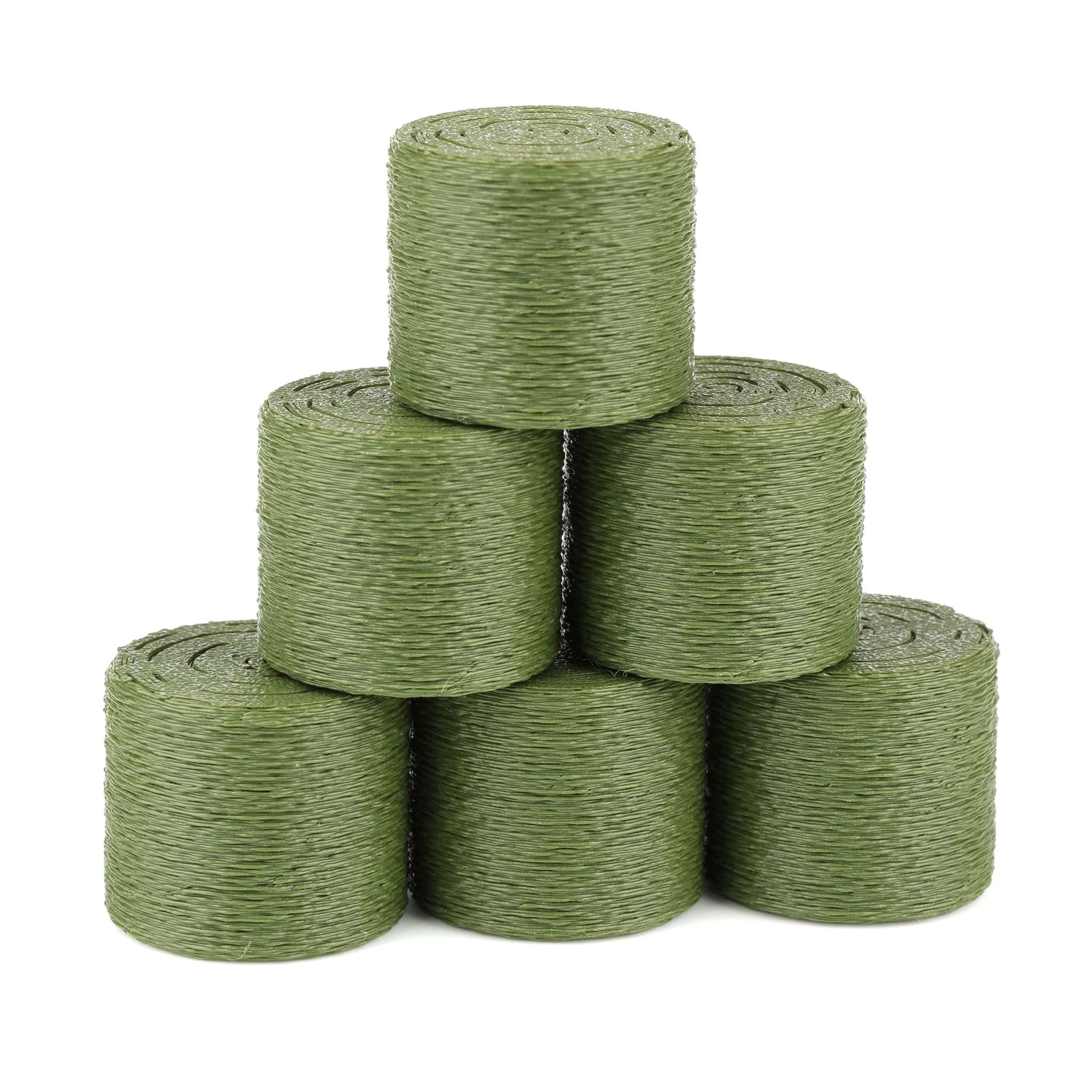 1/64 Round Hay Bales 6-Pack by REVD Toys, 3D Printed — Outback Toys