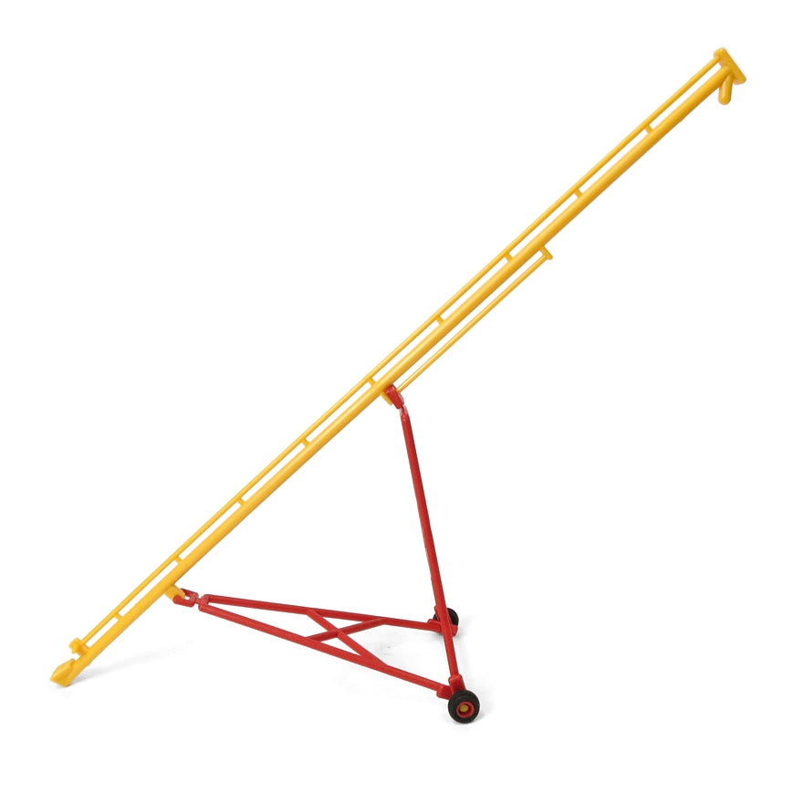 1/64 Red & Yellow Plastic Grain Auger (80ft to Scale) by Standi Toys ...