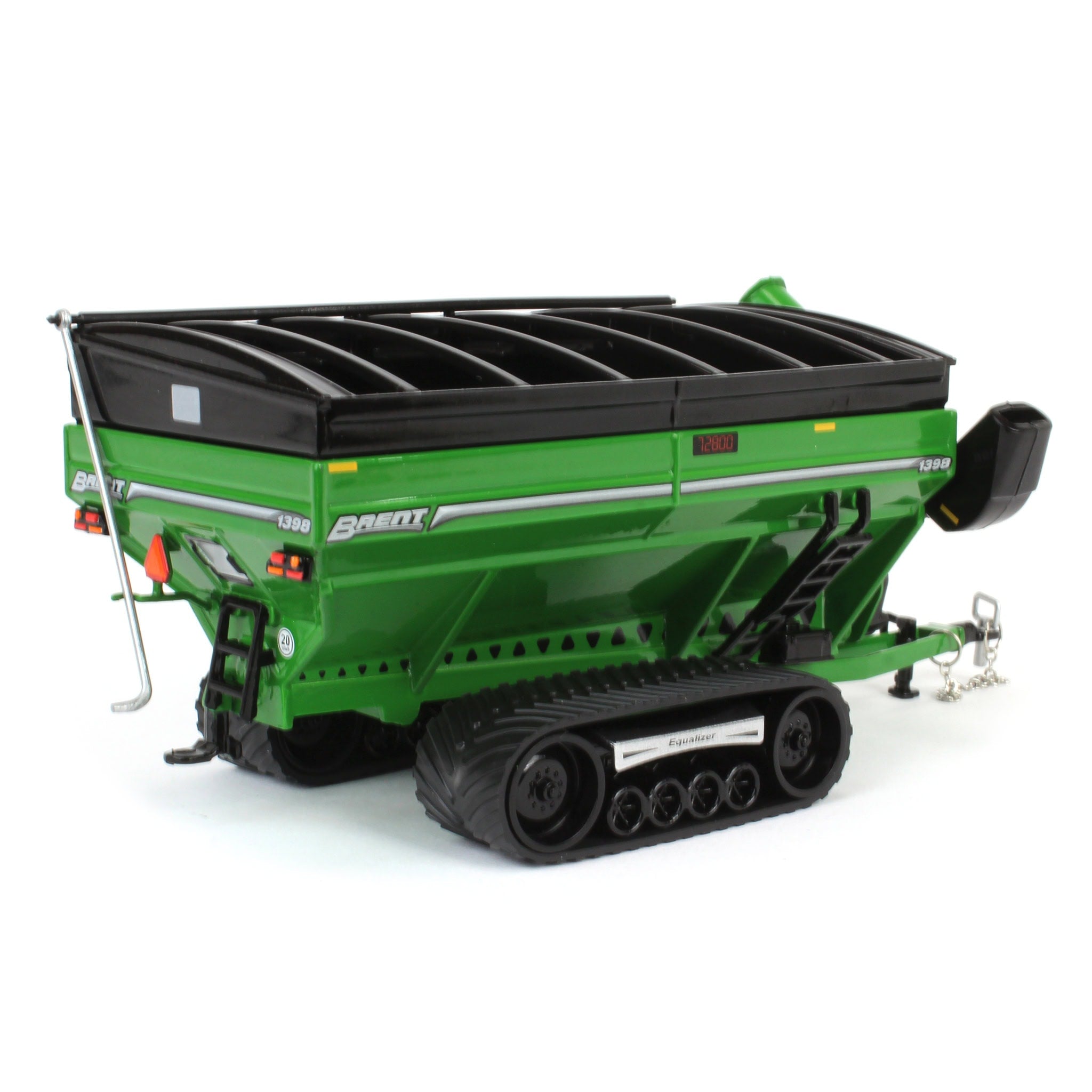 1/64 Brent 1398 Grain Cart with Equalizer Tracks by SpecCast, Green ...