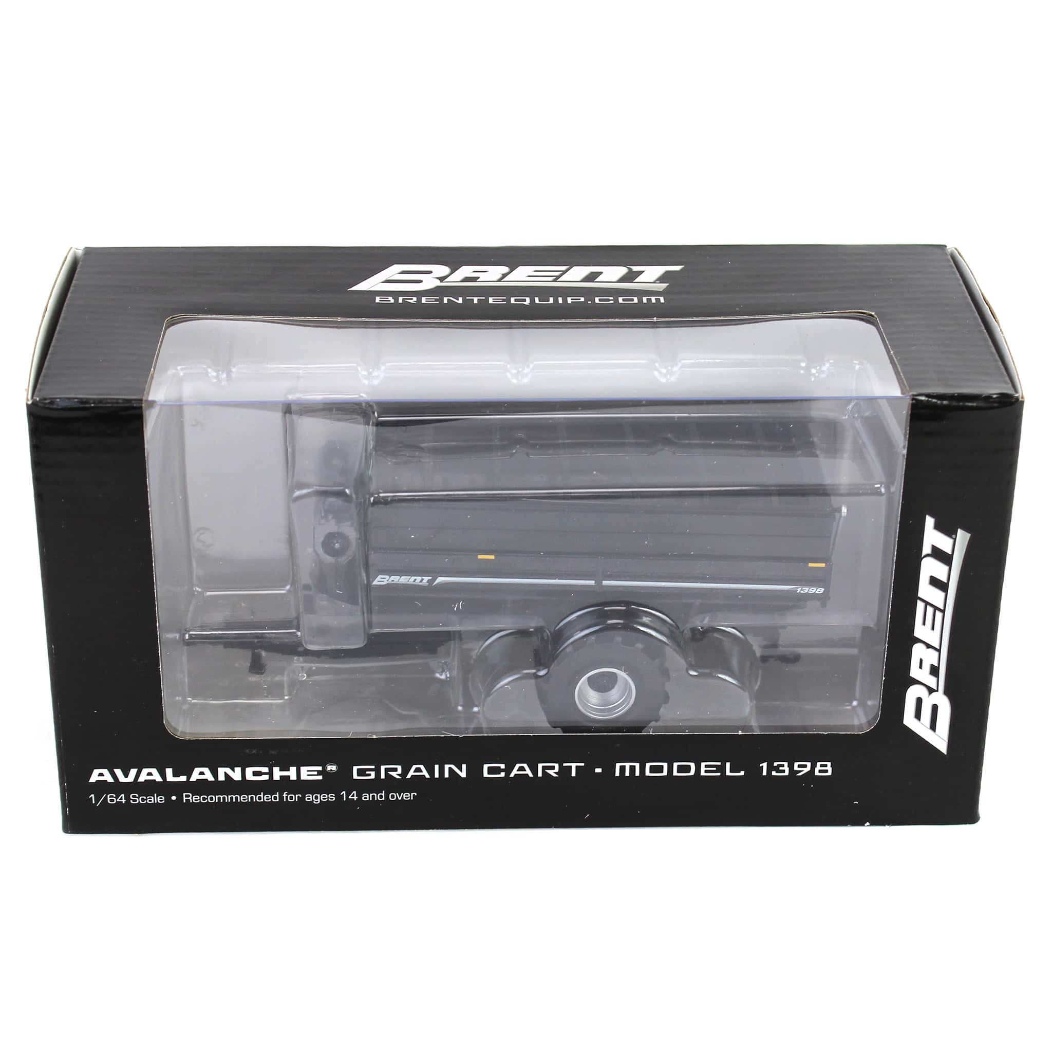 1/64 Brent 1398 Grain Cart with Flotation Tires by SpecCast, Metallic ...
