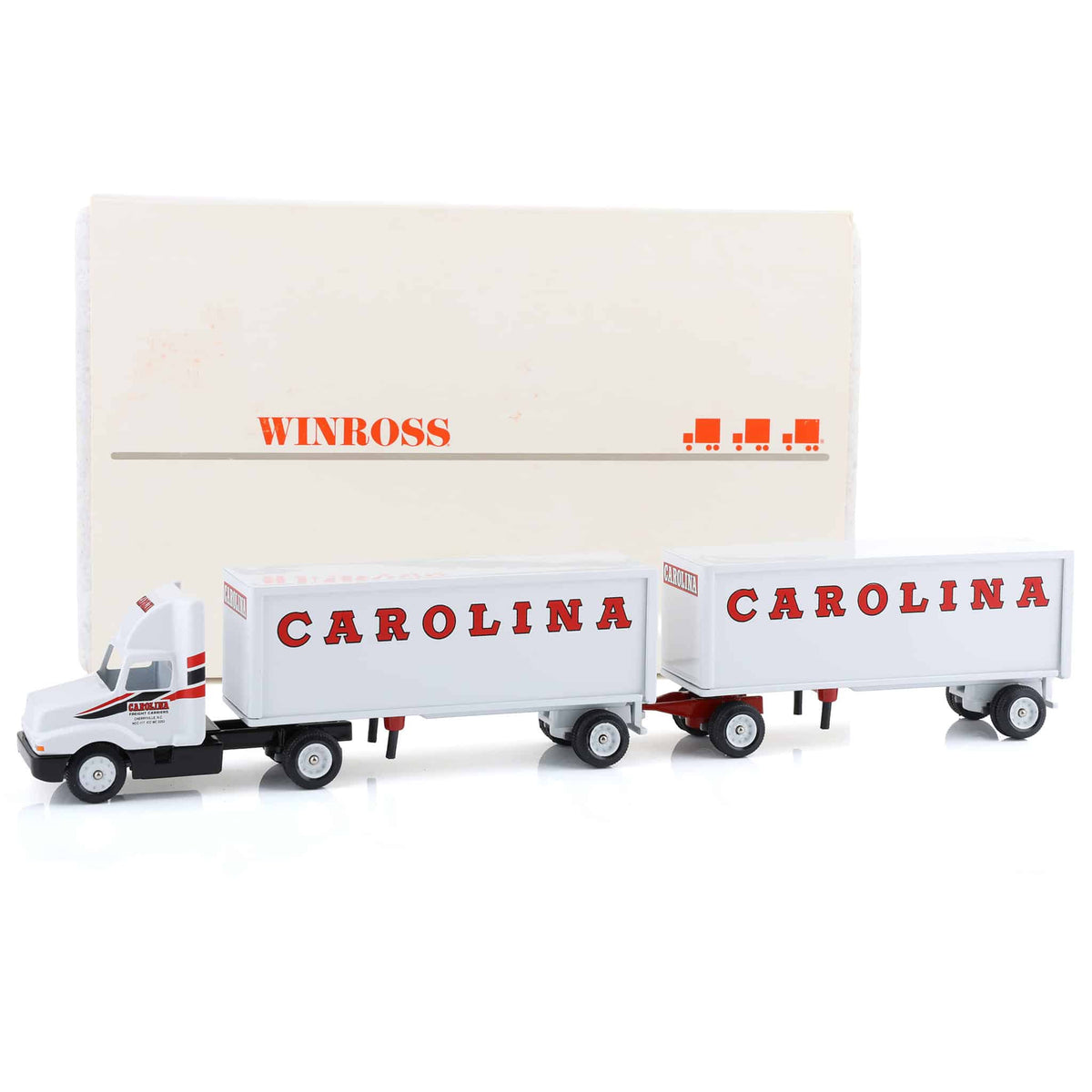 1/64 Winross Ford Carolina Double Trailers with Dolly — Outback Toys
