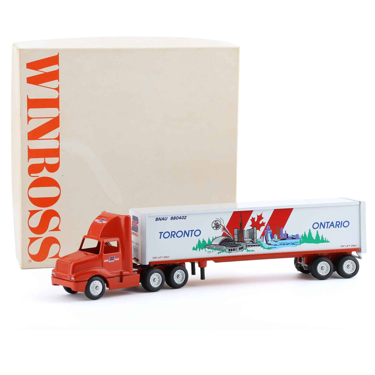 1/64 Winross Truck, Burlington North America Toronto Trailer — Outback Toys