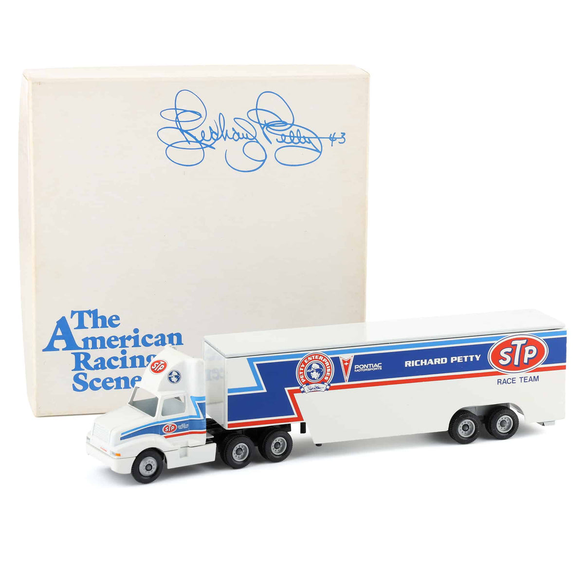 1/64 Winross Truck, STP Race Team, Richard Petty — Outback Toys