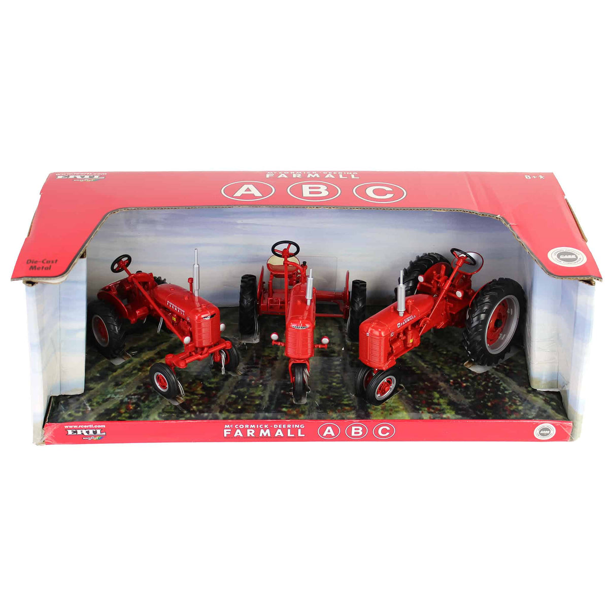 1/16 IH Farmall Trator Set with A, B & C Tractors — Outback Toys