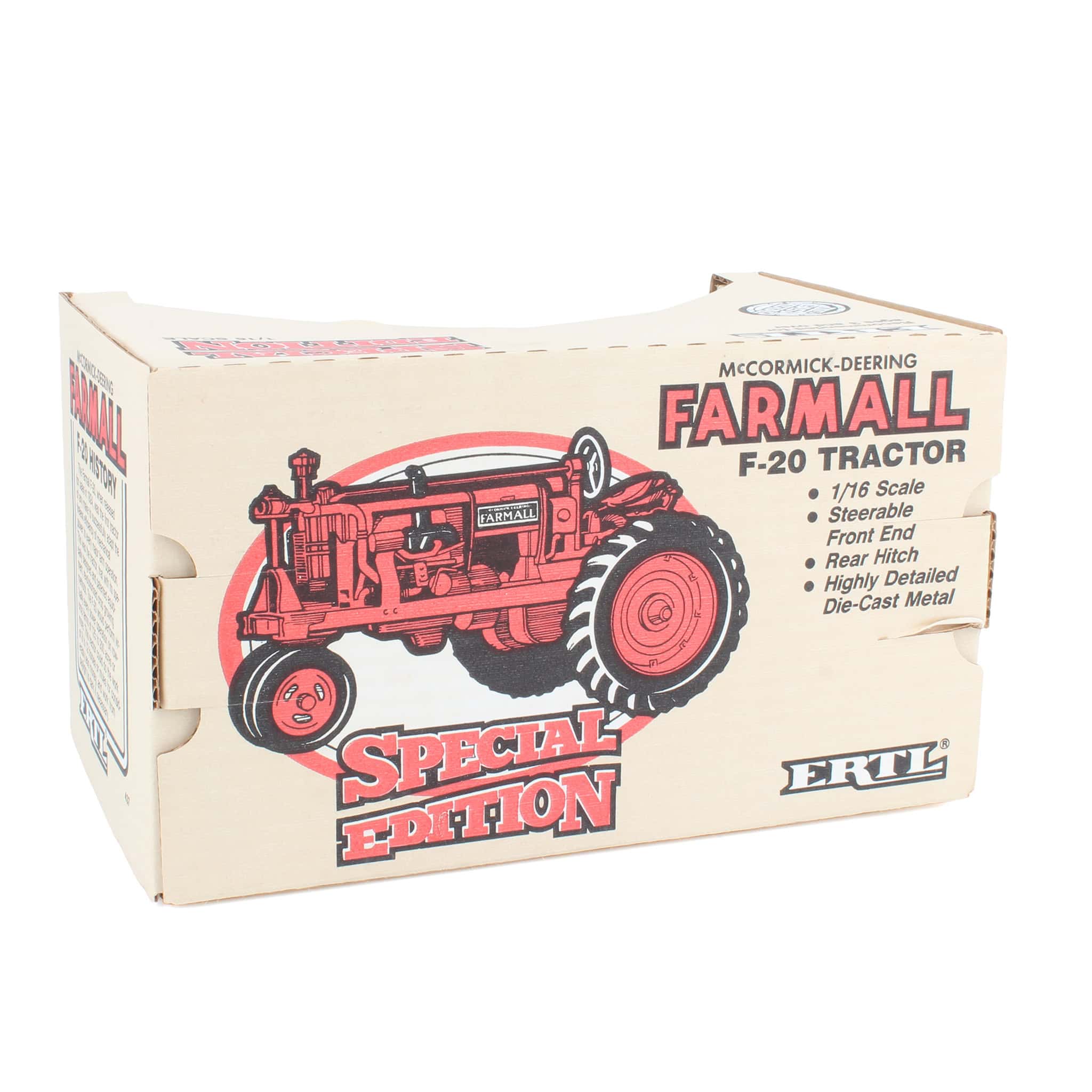 1/16 IH Farmall F-20 Tractor with Narrow Front, ERTL Special Edition ...
