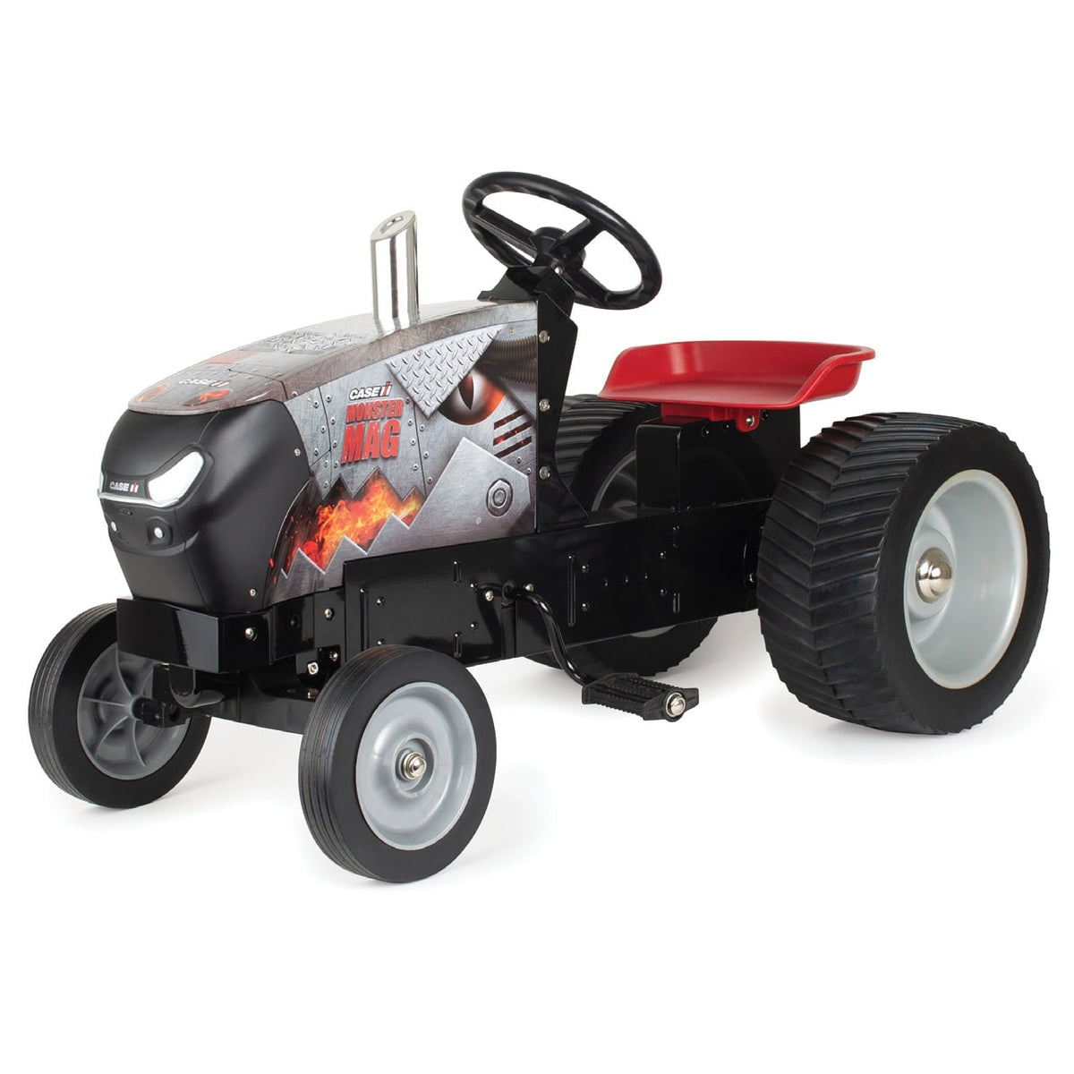 Case IH Magnum "Monster Mag" Pulling Pedal Tractor with Wide Rear Tire ...