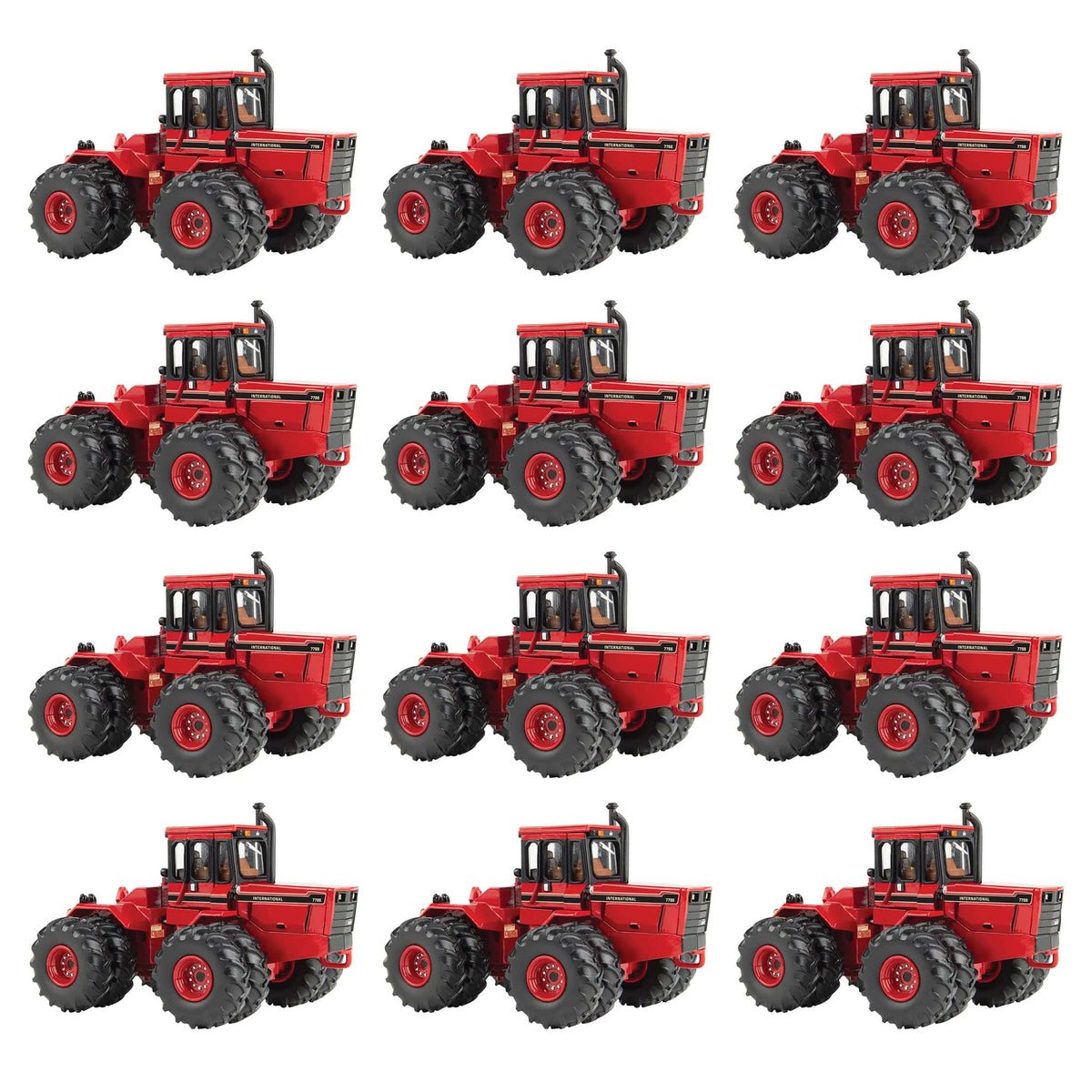 Sealed Case of 12 ~ 1/64 International Harvester 7788 4WD Tractor, 202 ...