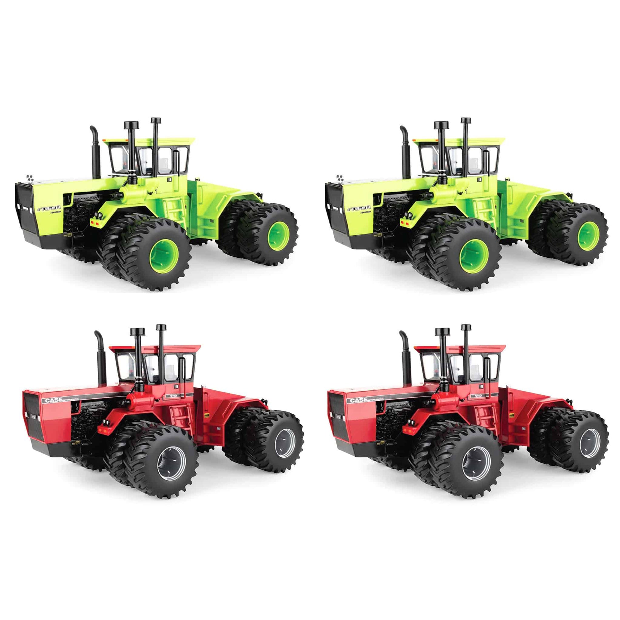 Set of (4) 1/16 ERTL Prestige Select #2 Tractors: Steiger Tiger IV KP ...