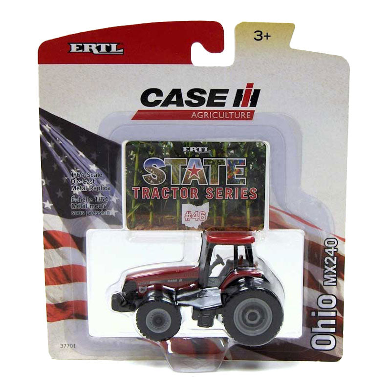1/64 Case IH MX240 Magnum, ERTL State Tractor Sereis #46: Ohio — Outback Toys