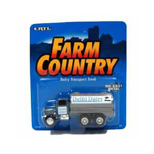 1/64 Delhi Dairy Tandem Axle Milk Truck by ERTL — Outback Toys