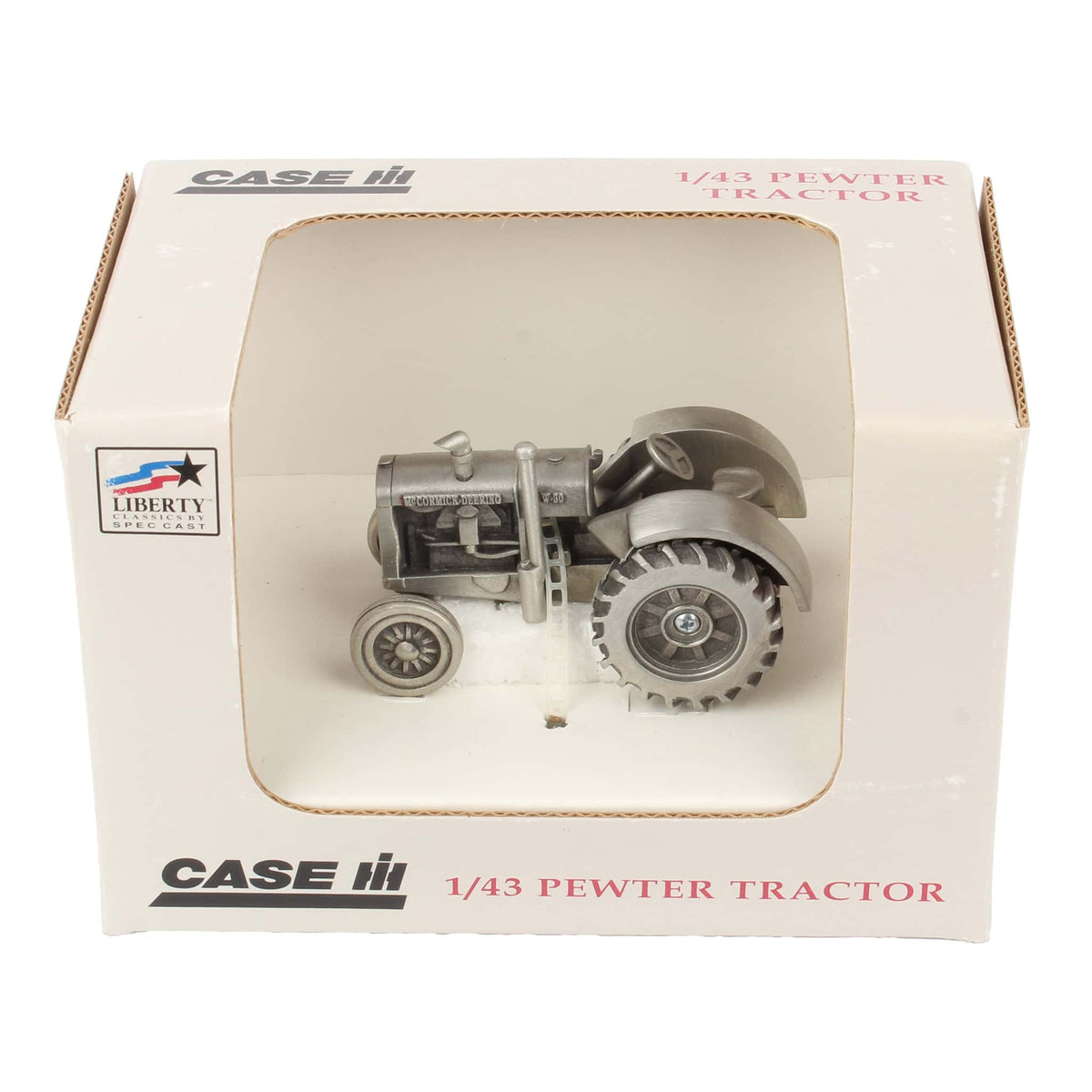 1/43 Pewter McCormick Deering W-30 Tractor by SpecCast — Outback Toys