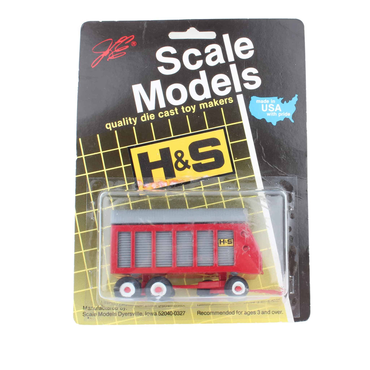 1/64 H&S 16 Foot Covered Forage Wagon by Scale Models — Outback Toys